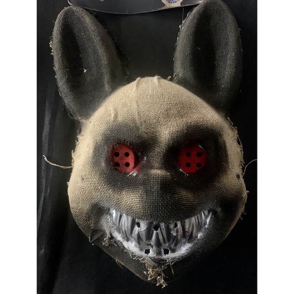 Old East Main Co. | Other | Burlap Psycho Bunny Face Halloween Mask ...